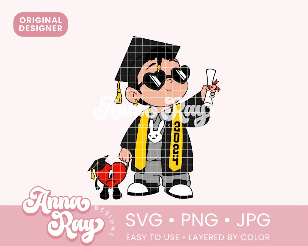 Baby Benito Class of 2024 SVG PNG Instant Download, Bad Bunny Un Verano ...