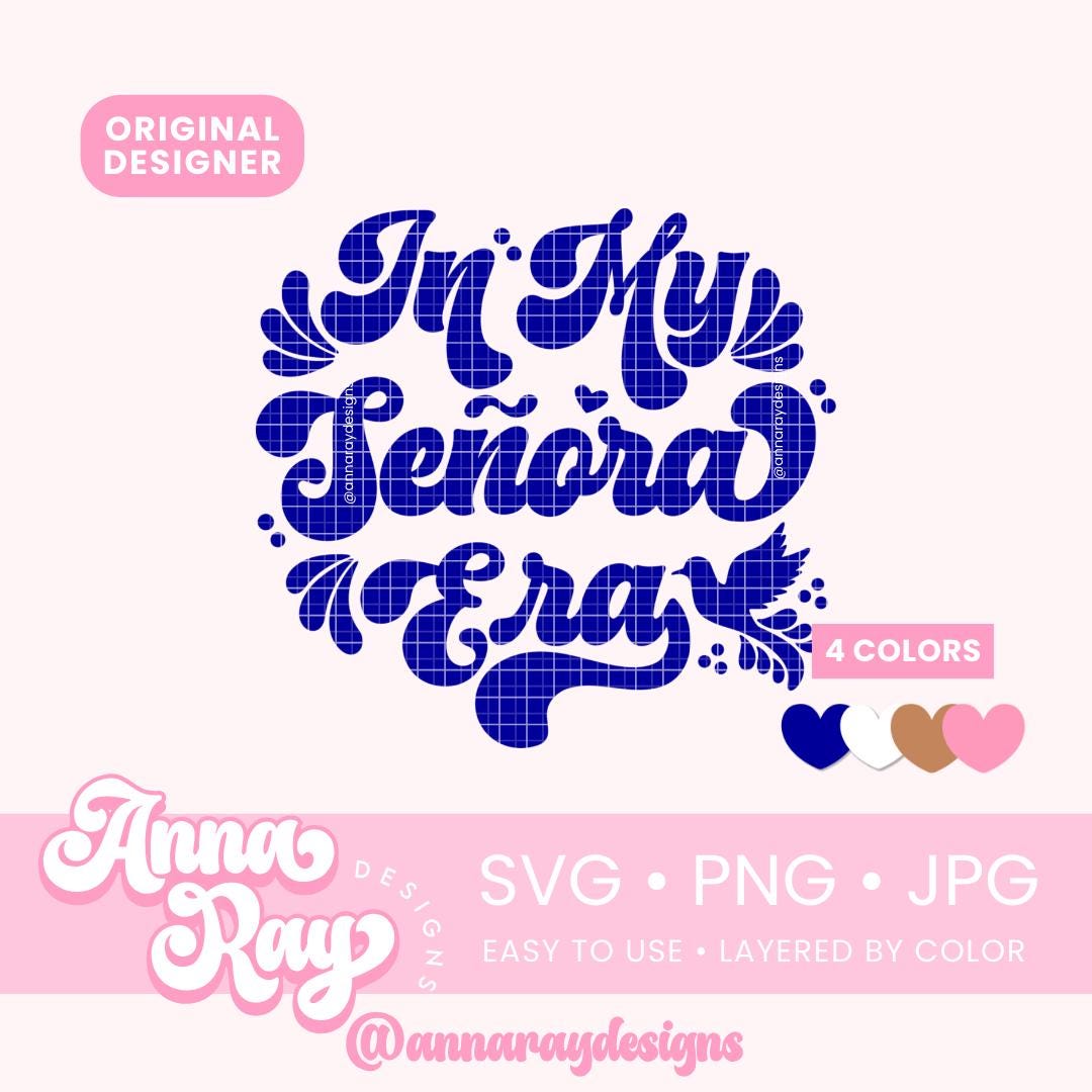Talavera in My Señora Era SVG PNG Instant Download, Talavera Tile SVG ...