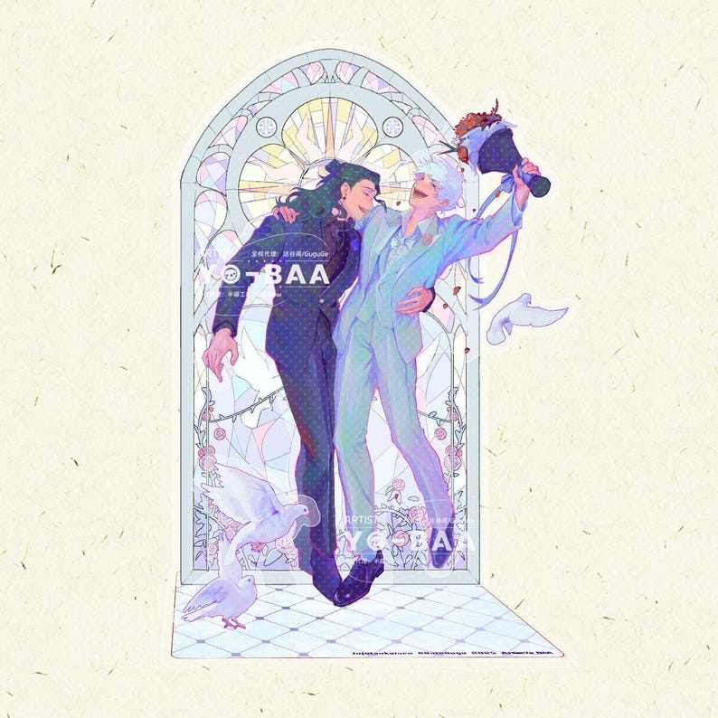 Church Standee Gojo & Geto/jjk/ Acrylic Standee/anime Merch/gojoxgeto ...