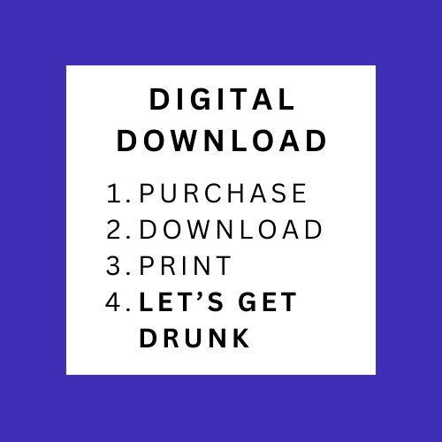 Lets Get Drunk Drinking Board Game Party Drinking Game - Etsy