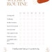 Printable Weekly Routine, Weekly Checklist, Digital Checklist ...