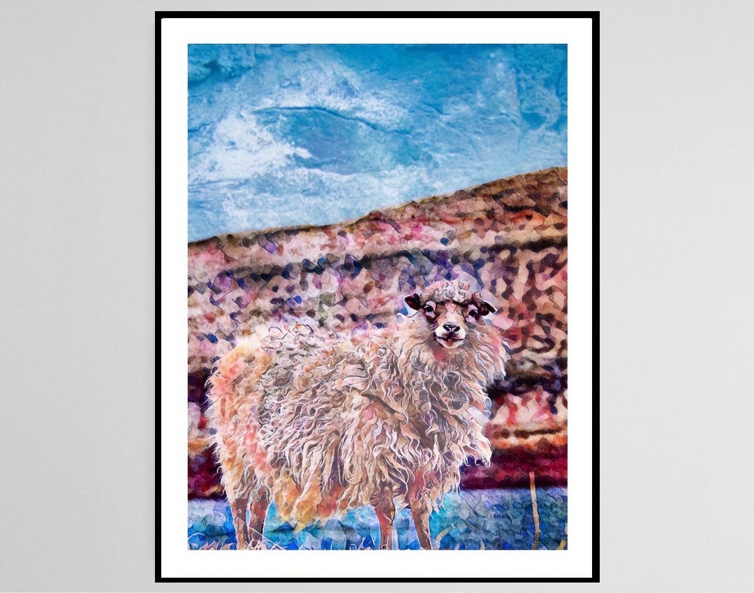 Sheep Print Sheep Gifts Sheep Wall Art Sheep Poster - Etsy