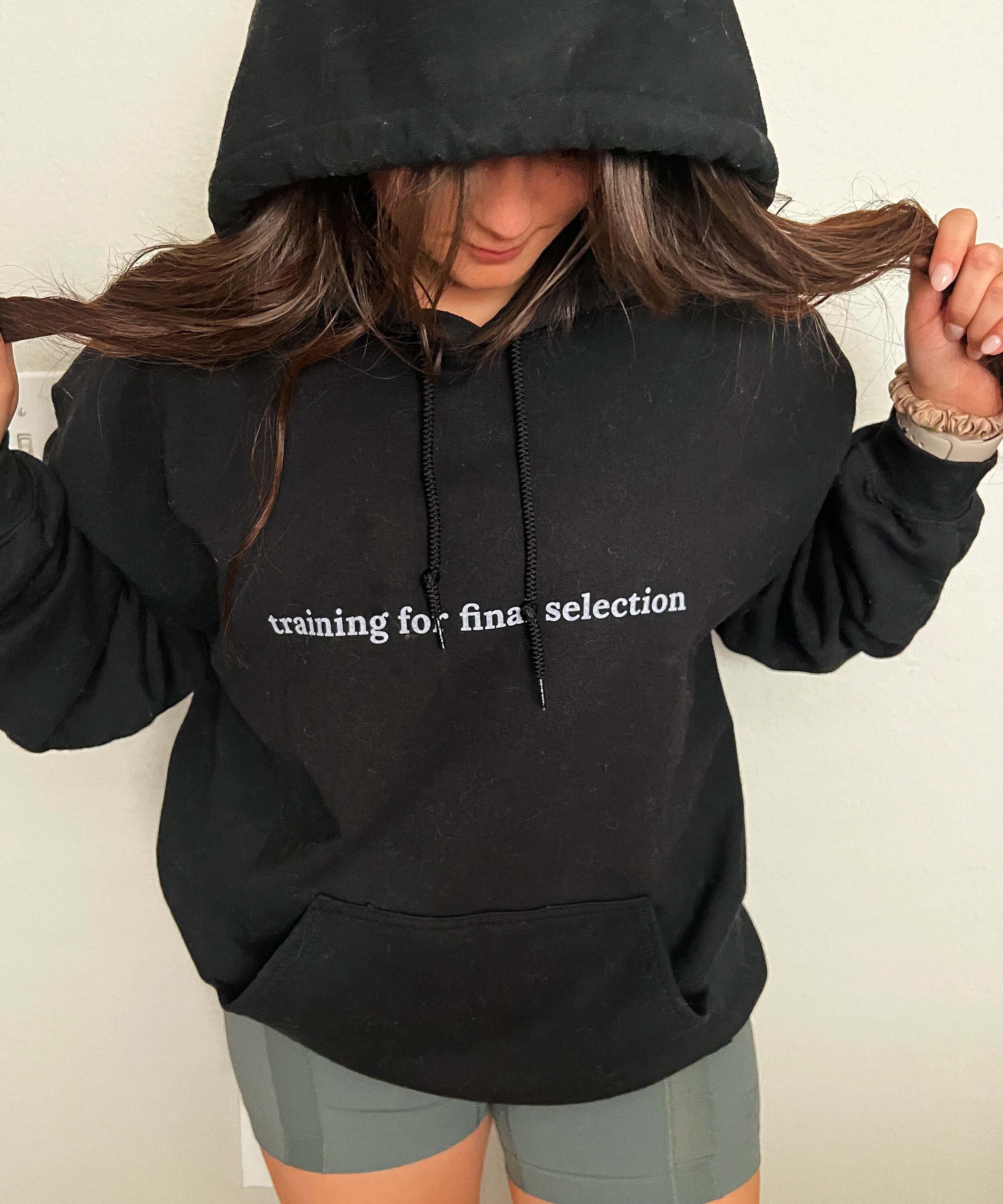 Training for Final Selection Hoodie Subtle Anime Workout - Etsy