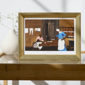 Vintage African American Art | Supper Time | Horace Pippin | Black ...