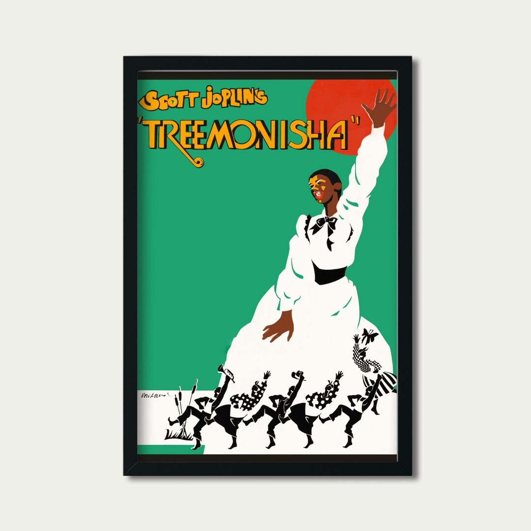Vintage Scott Joplin's Treemonisha Opera Poster (digital Download) 3944 ...