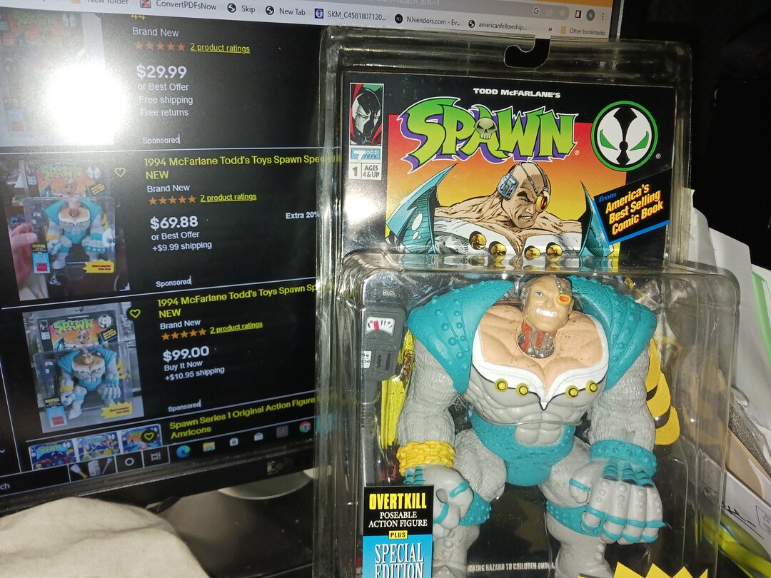 1994/todd Mcfarlanes Spawn Overkill Adult Collectors Figure/ - Etsy