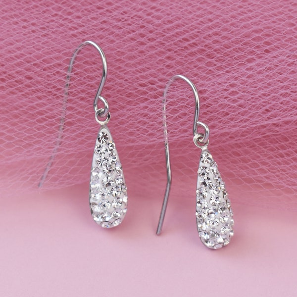 Crystal Drop Earrings - Etsy