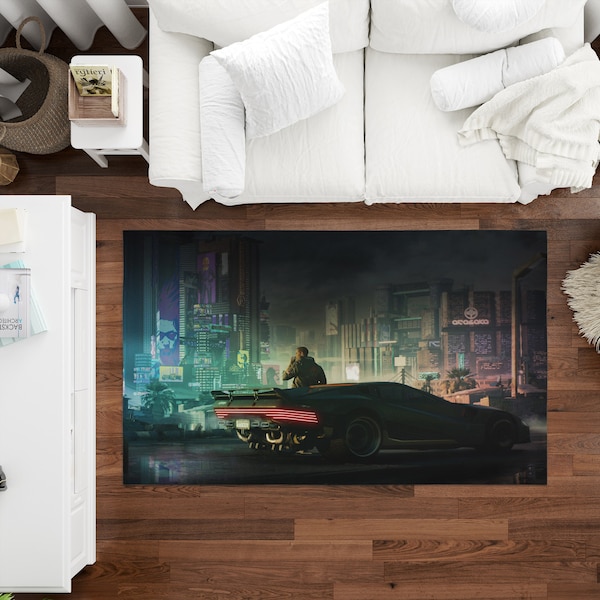 Cyberpunk 2077 Rug - Etsy Ireland