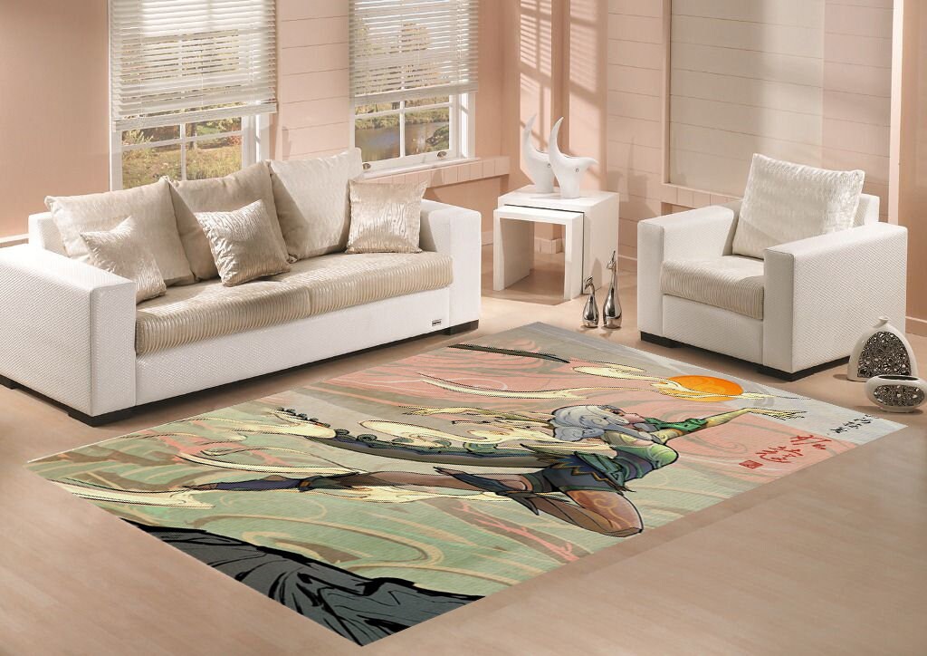 Ukiyo Art Rug Ukiyo Neeko Rug Ukiyo Japanese Art Carpet - Etsy