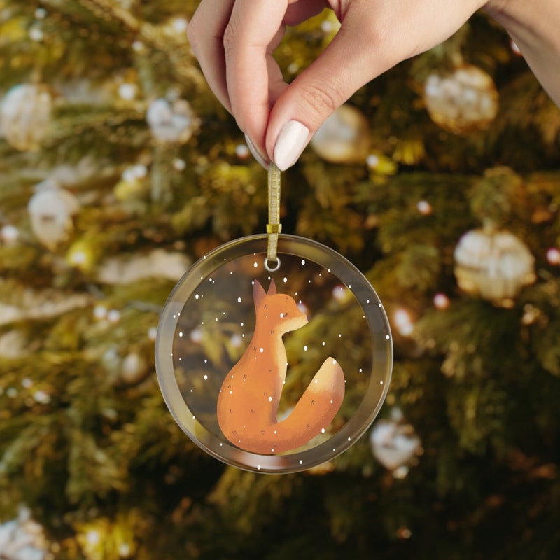 Fox Ornament - Etsy