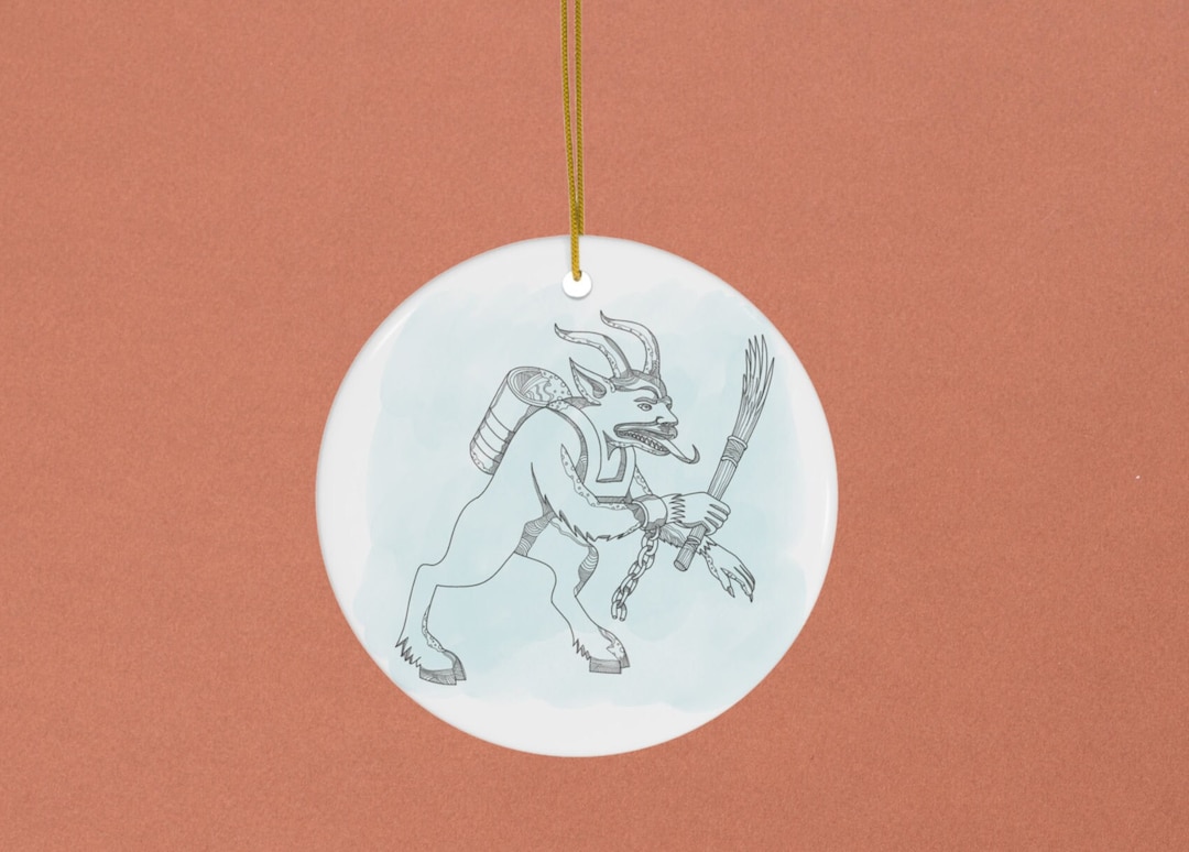 Krampus Ornament Krampus Christmas Tree Ornament Krampus - Etsy