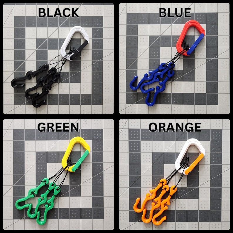 Feeding Tube Tool Enfit Wrench | Set of 3 PLUS Carabiner | Medical ...