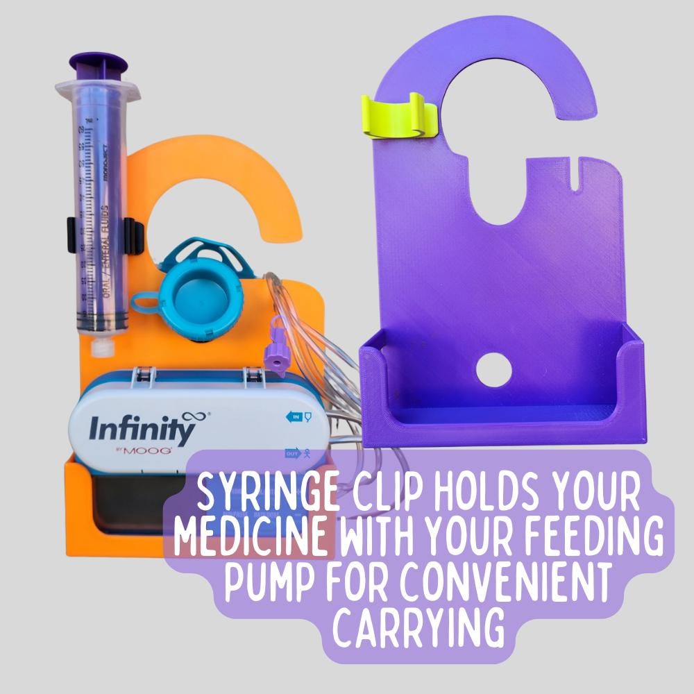 Syringe Clip for Pump Buddy | Additional Colors & Replacement | Sizes ...