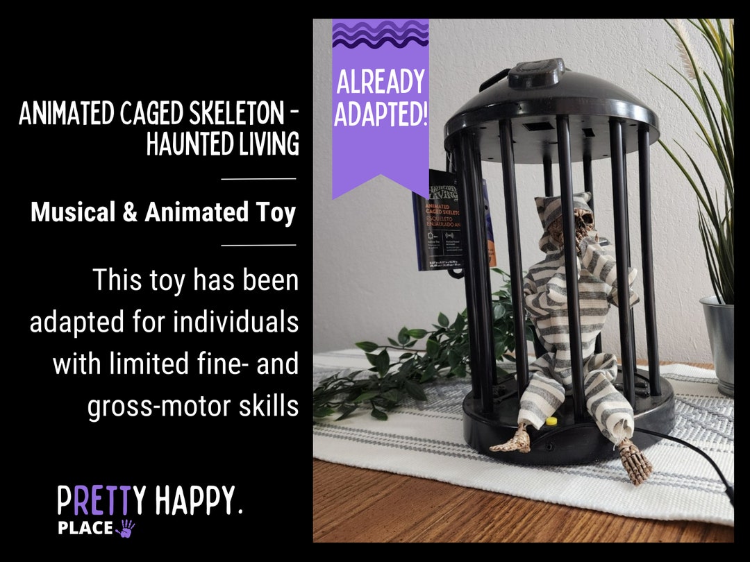 Animated Caged Skeleton | Already Adapted Toy | Assistive Technology ...