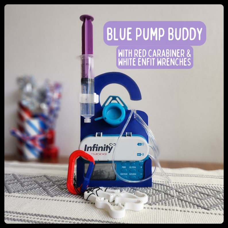 Feeding Pump Carrier Holder | Infinity Pump | Includes Syringe Clip for ...