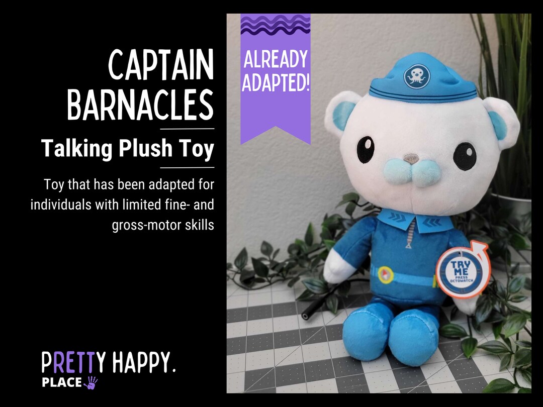 Octonauts Above & Beyond | Talking Plush Captain Barnacles Toy ...