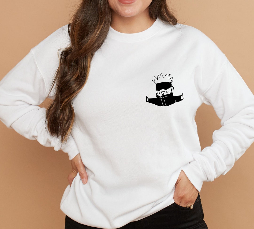 Gojo Satoru Sweatshirt Jujutsu Kaisen Anime Jumper JJK Manga - Etsy UK