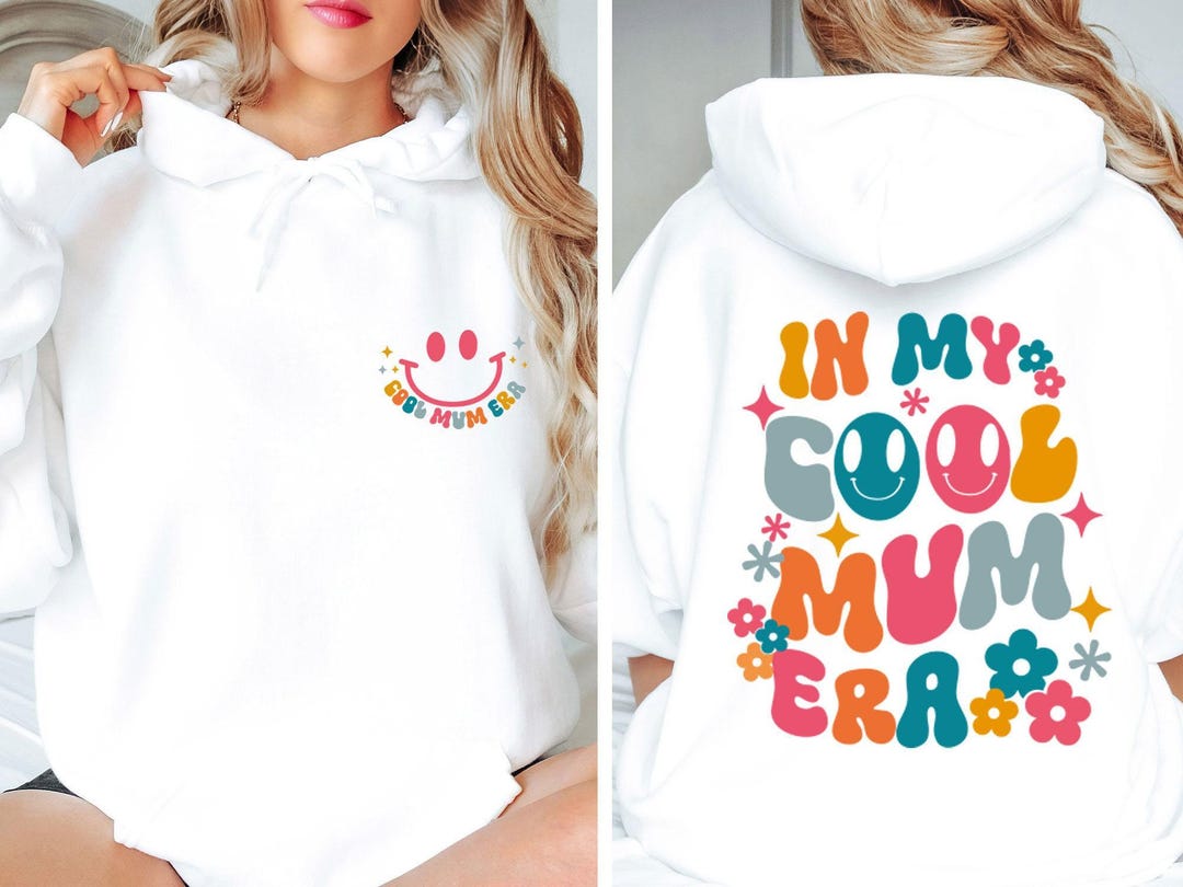 Cool Mum Hoodie, in My Mum Era, Mum to Be Gift, Mum Birthday Gift, Mum ...