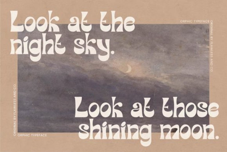 Orphic Font, Beautiful Font, Script Font, Elegant Font, Handwritten ...