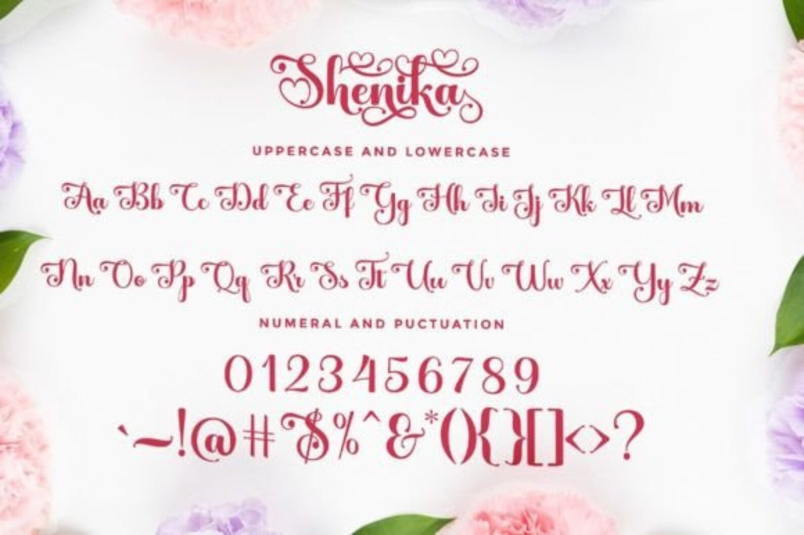 Shenika Font, Bold Font, Classic Font, Script Font, Vintage Font ...