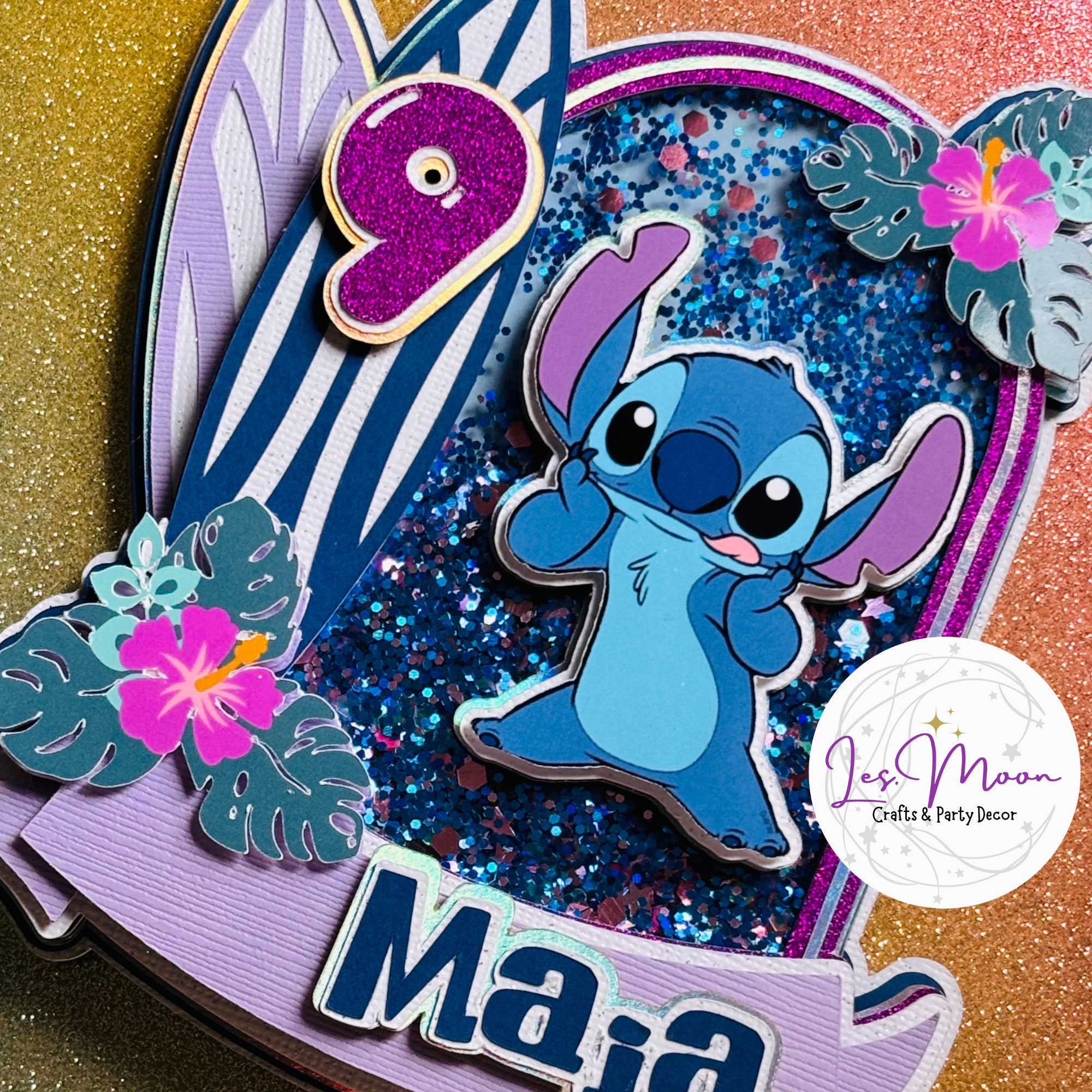 Stitch Cake Topper - Etsy