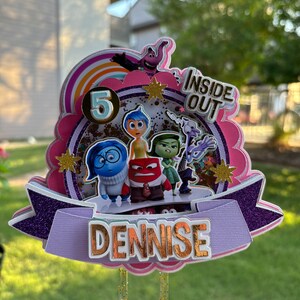 Insideout Caketopper - Etsy