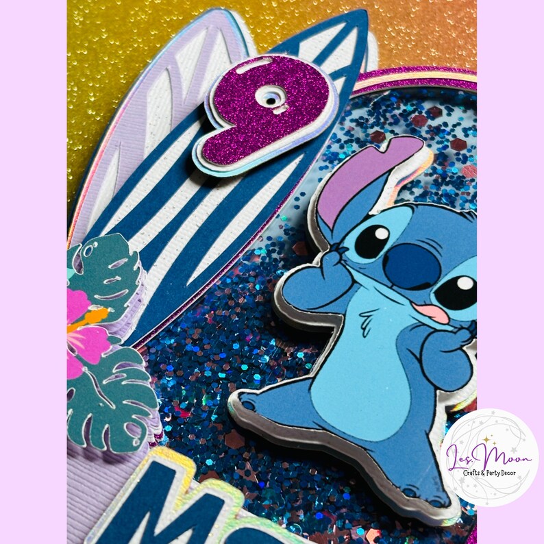 Stitch Cake Topper - Etsy