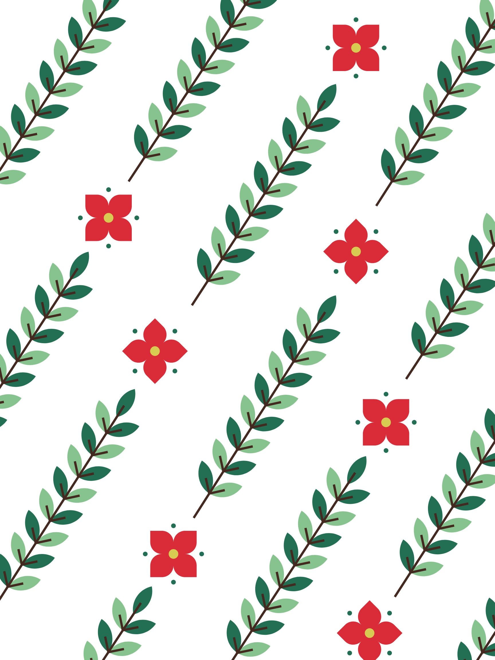 Minimalist Christmas Wall Art, Set of 6, Christmas Decorations, Holiday ...