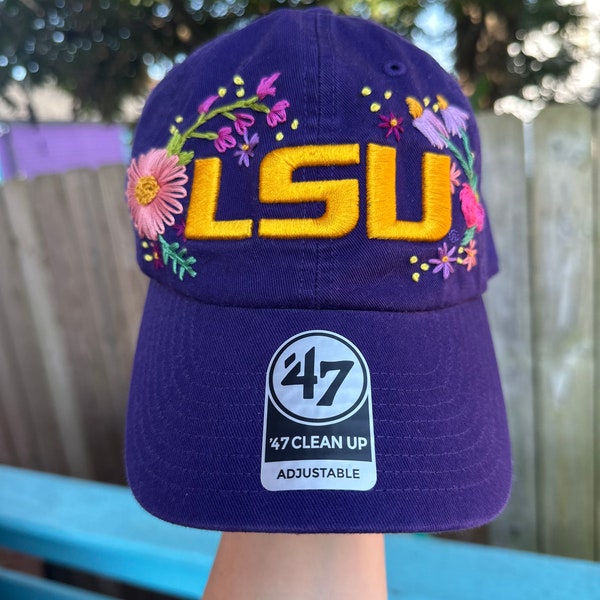 Lsu Tigers Hat - Etsy