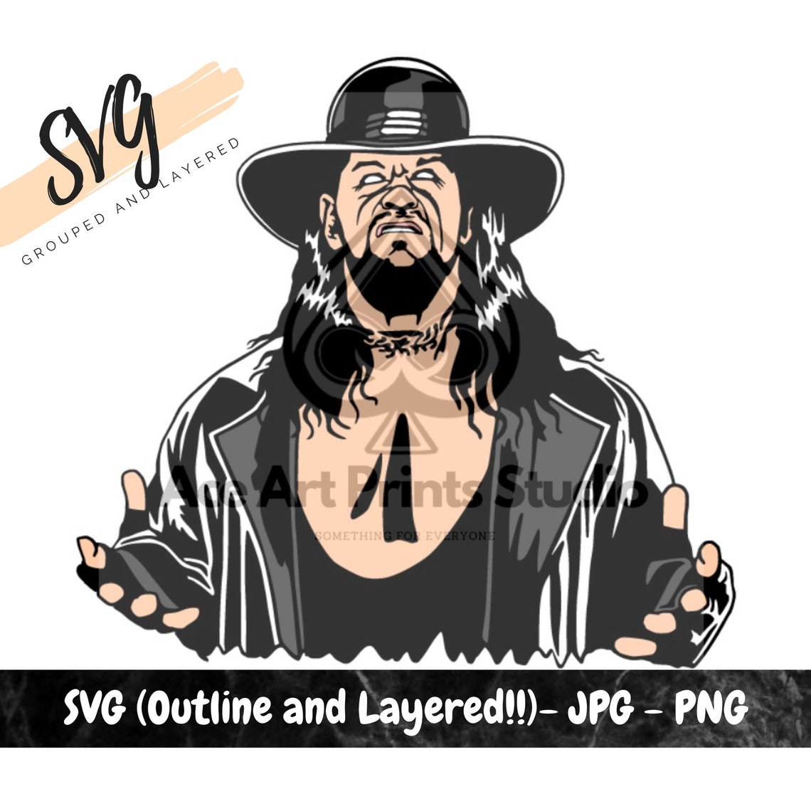 The Undertaker Svg Wwe Svg Wwe Png the Undertaker PNG - Etsy UK