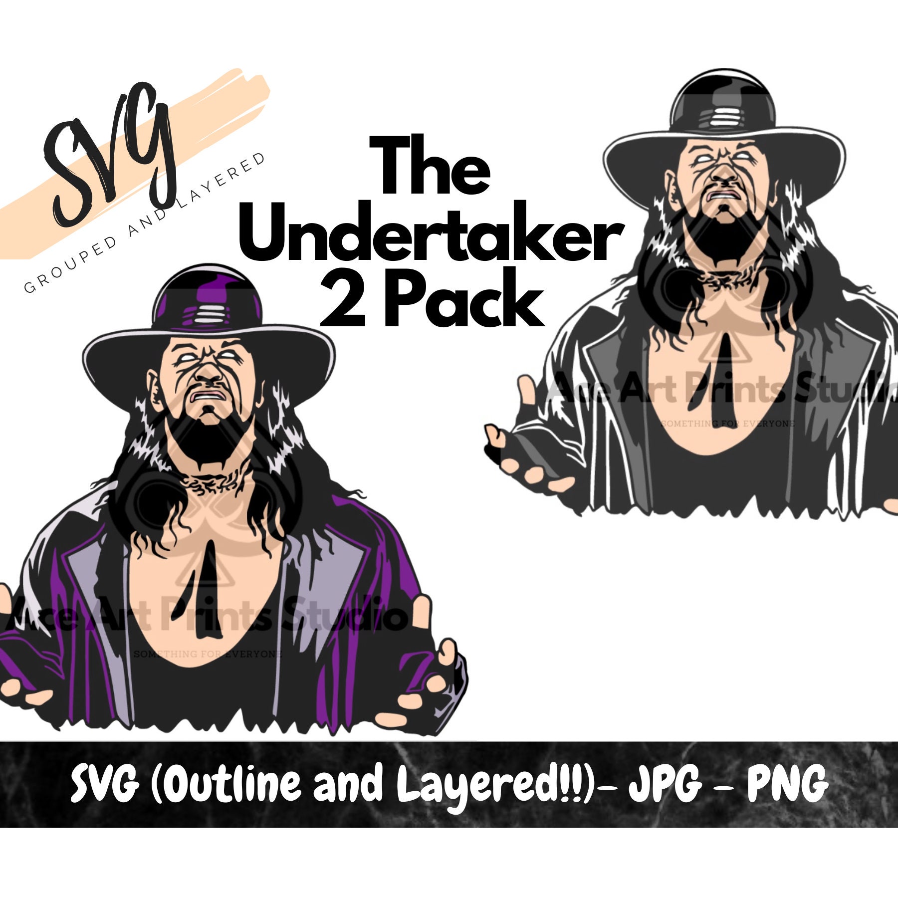 The Undertaker Svg Wwe Svg Wwe Png the Undertaker PNG - Etsy UK