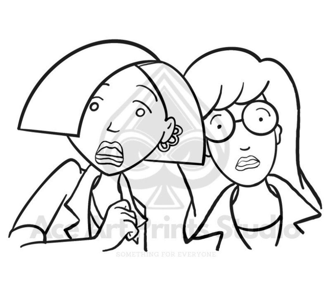 Daria Coloring Coloring Pages