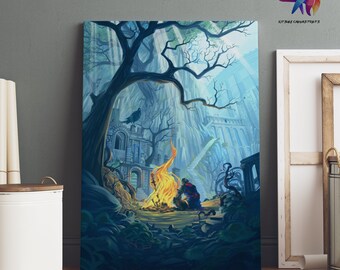 Dark Souls Framed Art - Etsy