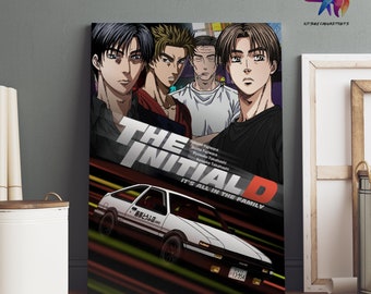 Initial D Poster - Etsy