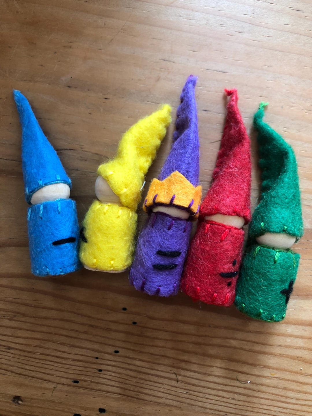 Number Gnomes // Waldorf Math // Pretend Play - Etsy