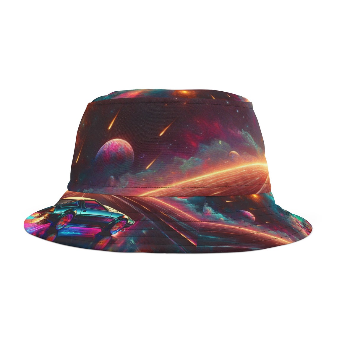 Retro Time Traveler Bucket Hat: Back to the Future Inspired - Etsy