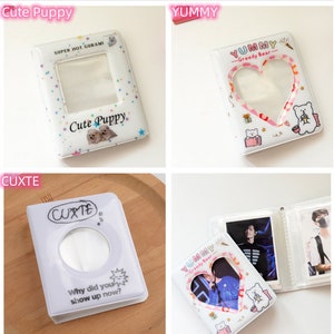 KPOP 3 Inch Photocard Album Binder Polaroid Photo Album/korean Style ...