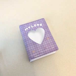 KPOP 3 Inch Photocard Album Binder | Polaroid Photo Album/korean Style ...