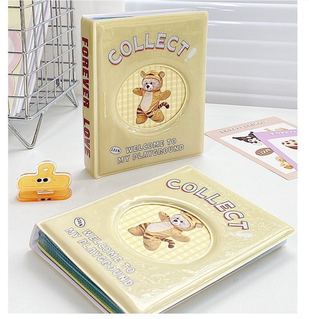 KPOP Glitter Transparent Photocard Album Binder 3 Inch Photo - Etsy