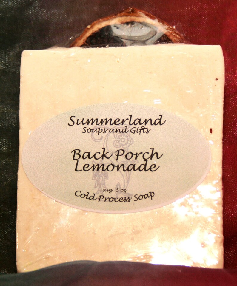 Back Porch Lemonade Cold Process Soap - Etsy