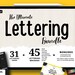 Procreate Lettering Brushes, Lettering Brush Set, Calligraphy Brushes ...