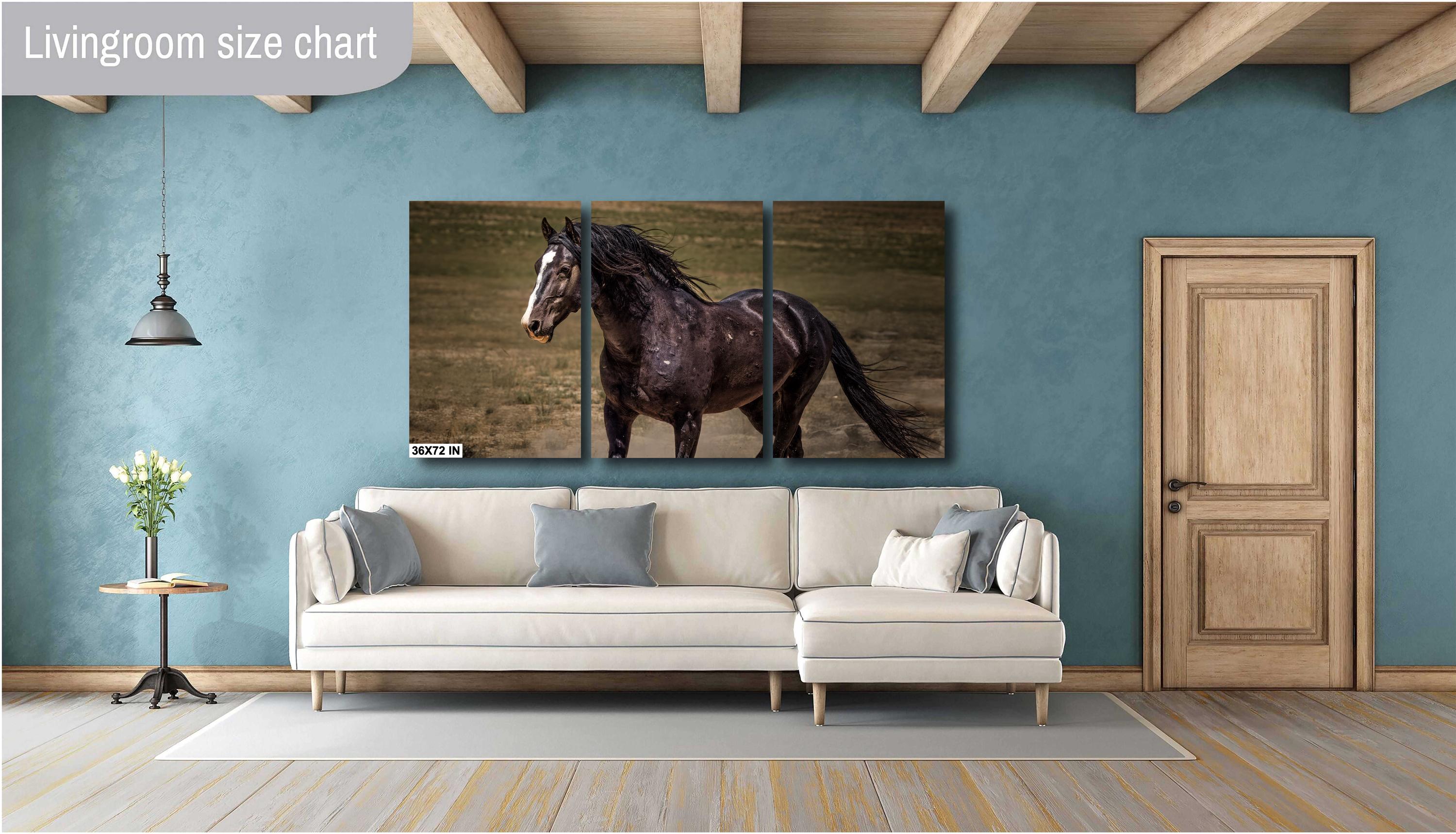 Onaqui Mustang Photo Print: Utah Wild Horse Desert Wall Art - Etsy