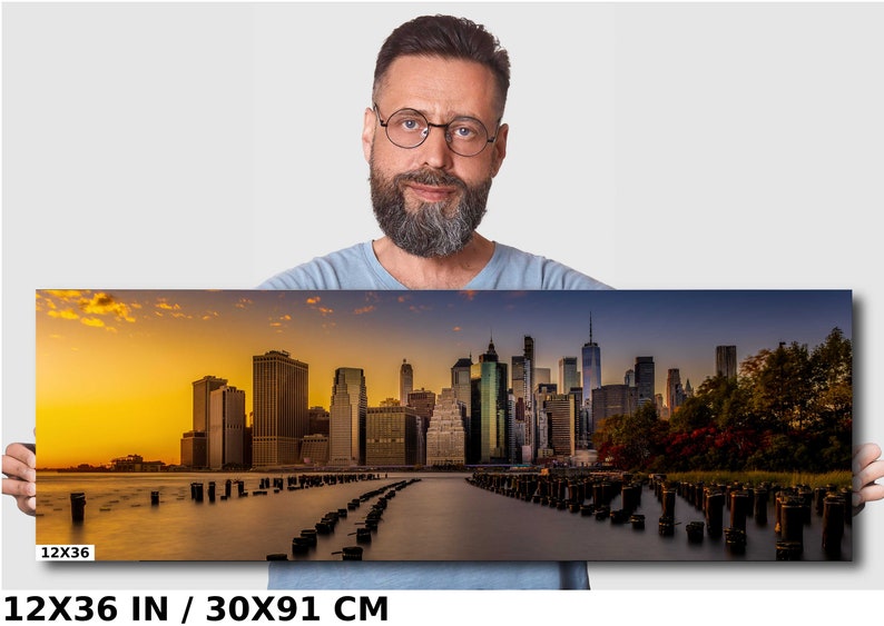 Old Pier One 1, New York City Skyline, Brooklyn Bridge, Sunrise, Sunset ...