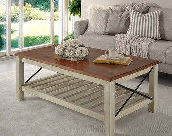 Cottage Coffee Table - Etsy