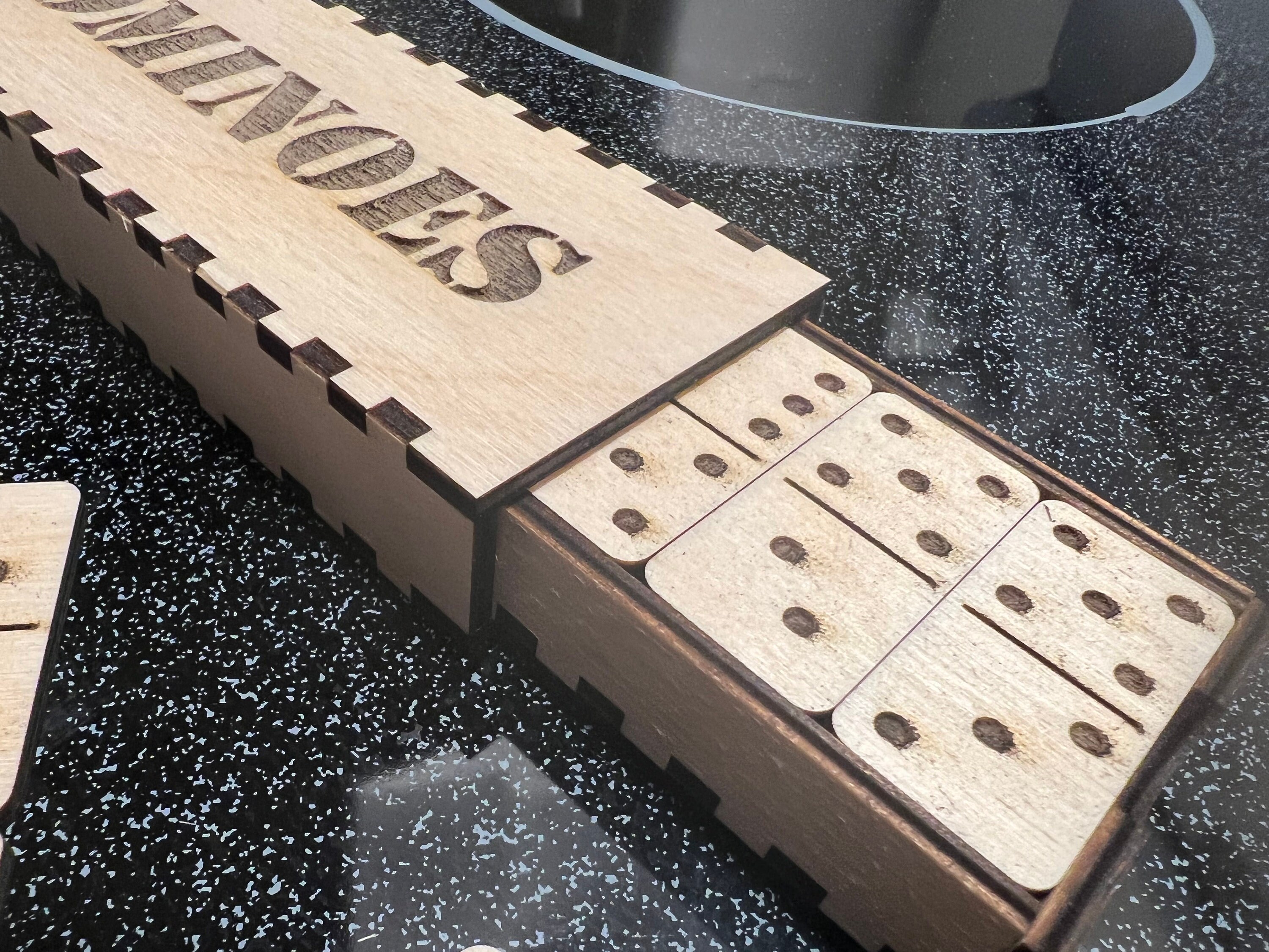 Dominoes Travel Set, Lightburn Project File, Lasercut File, Vector ...