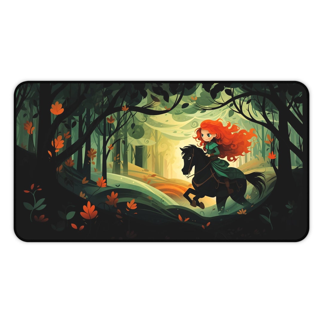 Brave Forest Princess TCG Playmat - Etsy