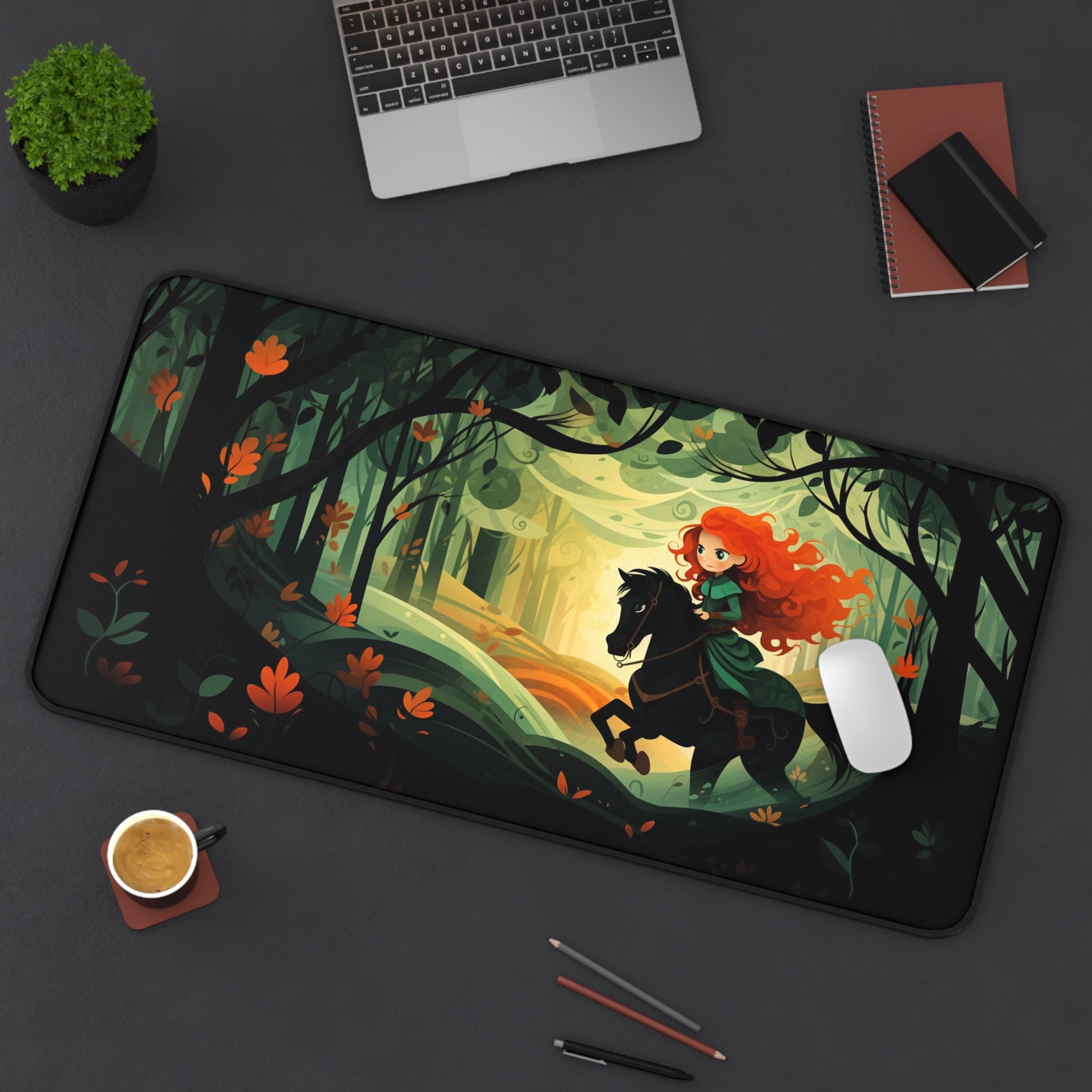 Brave Forest Princess TCG Playmat - Etsy