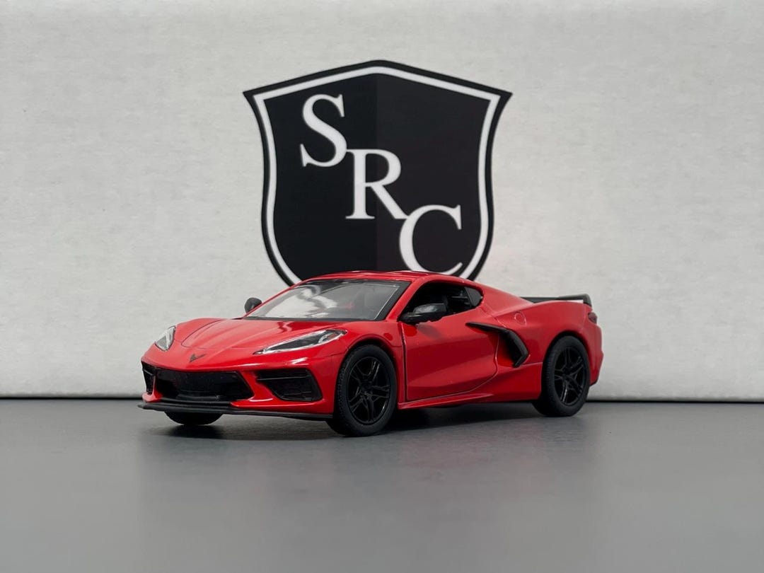 Chevrolet Corvette C8 - Kinsmart 1:36 Diecast - Etsy