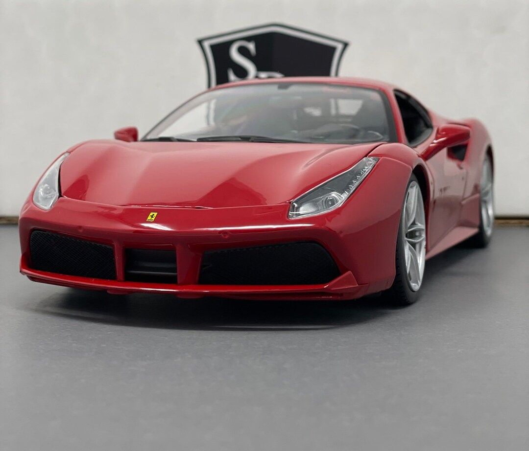 Ferrari 488 GTB - Maisto 1:18 Diecast - Etsy
