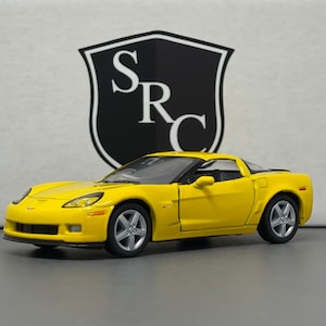 Chevrolet Corvette C6 Z06 - Kinsmart 1:36 Diecast - Etsy